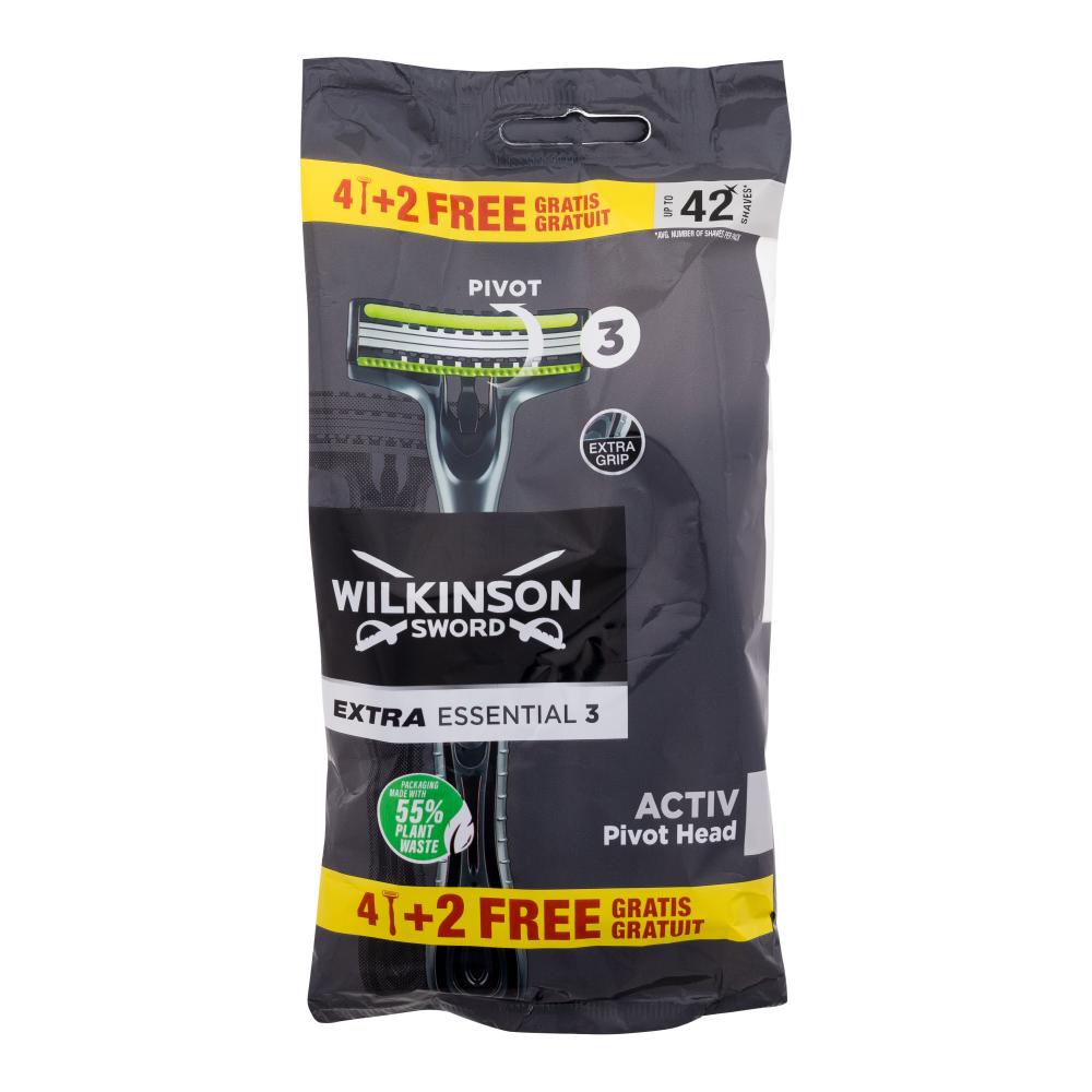 Wilkinson Sword Extra Essential 3 Activ Самобръсначка за мъже Комплект ...