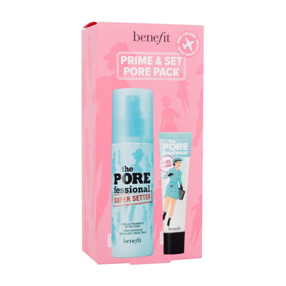 Benefit Prime & Set Pore Pack Фиксатори за грим за жени | Parfimo.bg
