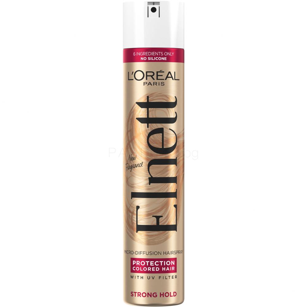 L'Oréal Paris Elnett Micro-Diffusion Hairspray Protection Colored Hair ...