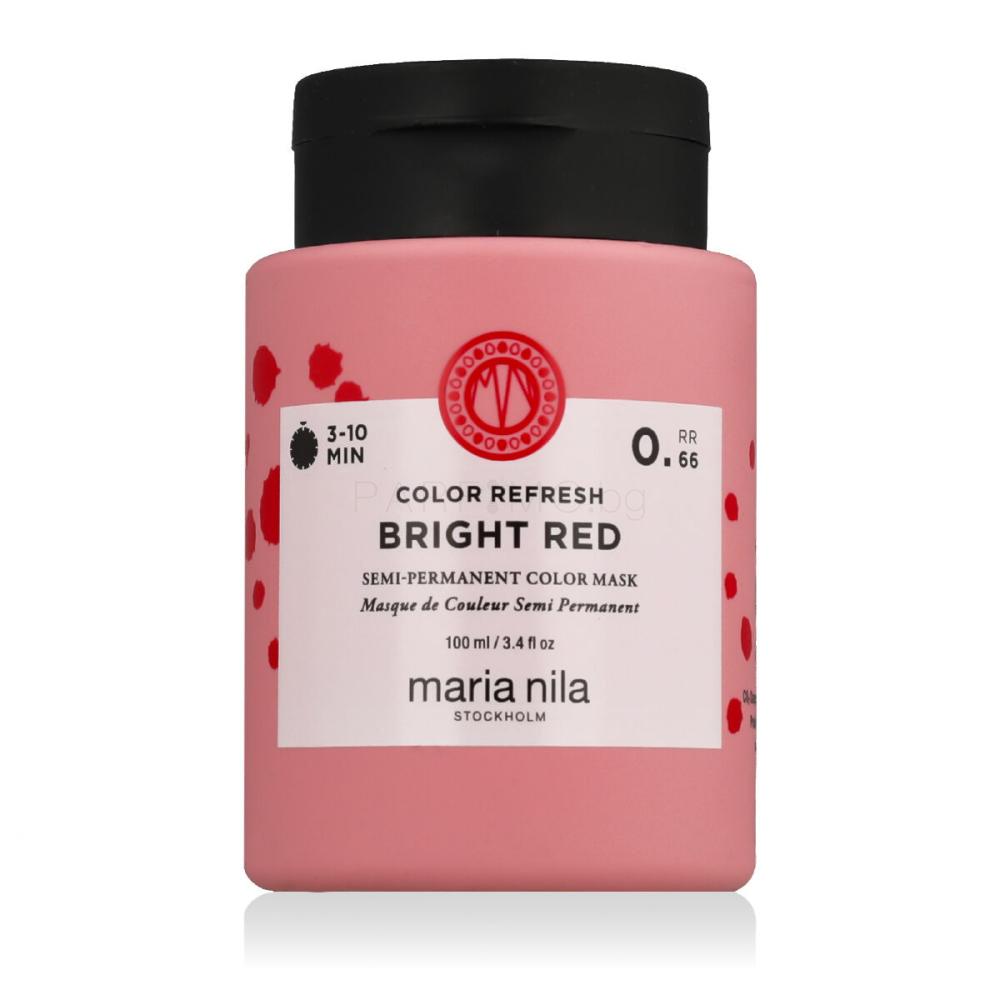 Maria Nila Colour Refresh Боя за коса за жени 100 ml Нюанс 0.66 Bright ...