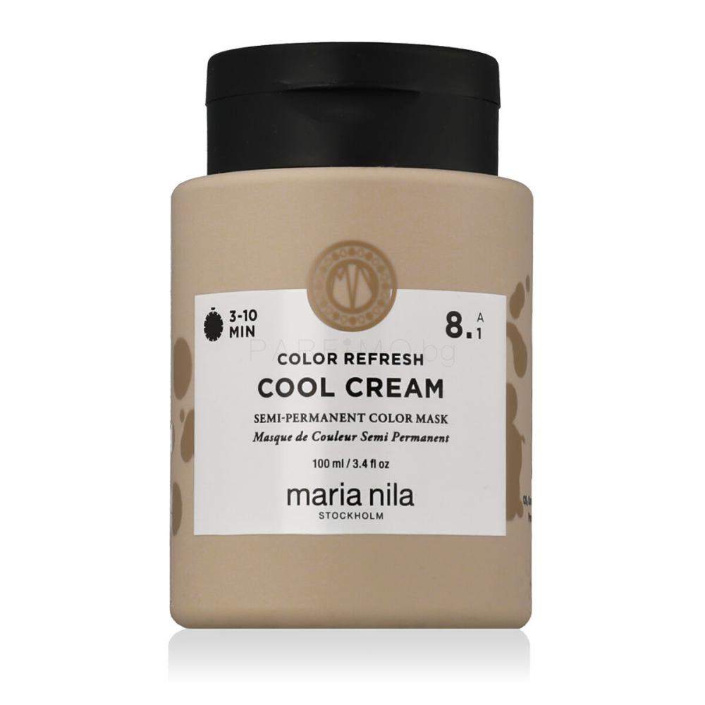Maria Nila Colour Refresh Боя за коса за жени 100 ml Нюанс 8.1 Cool ...