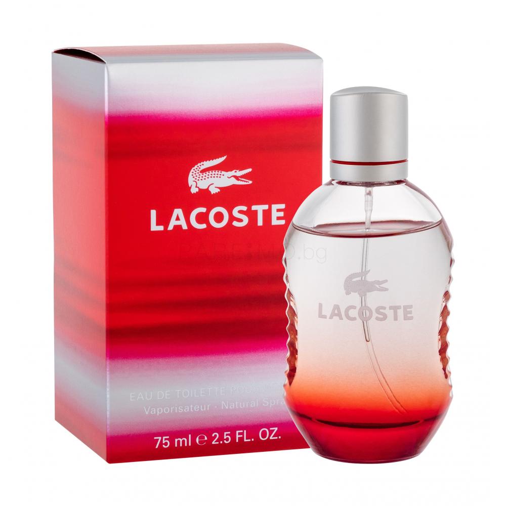 Lacoste Red Eau de Toilette за мъже 75 ml | Parfimo.bg
