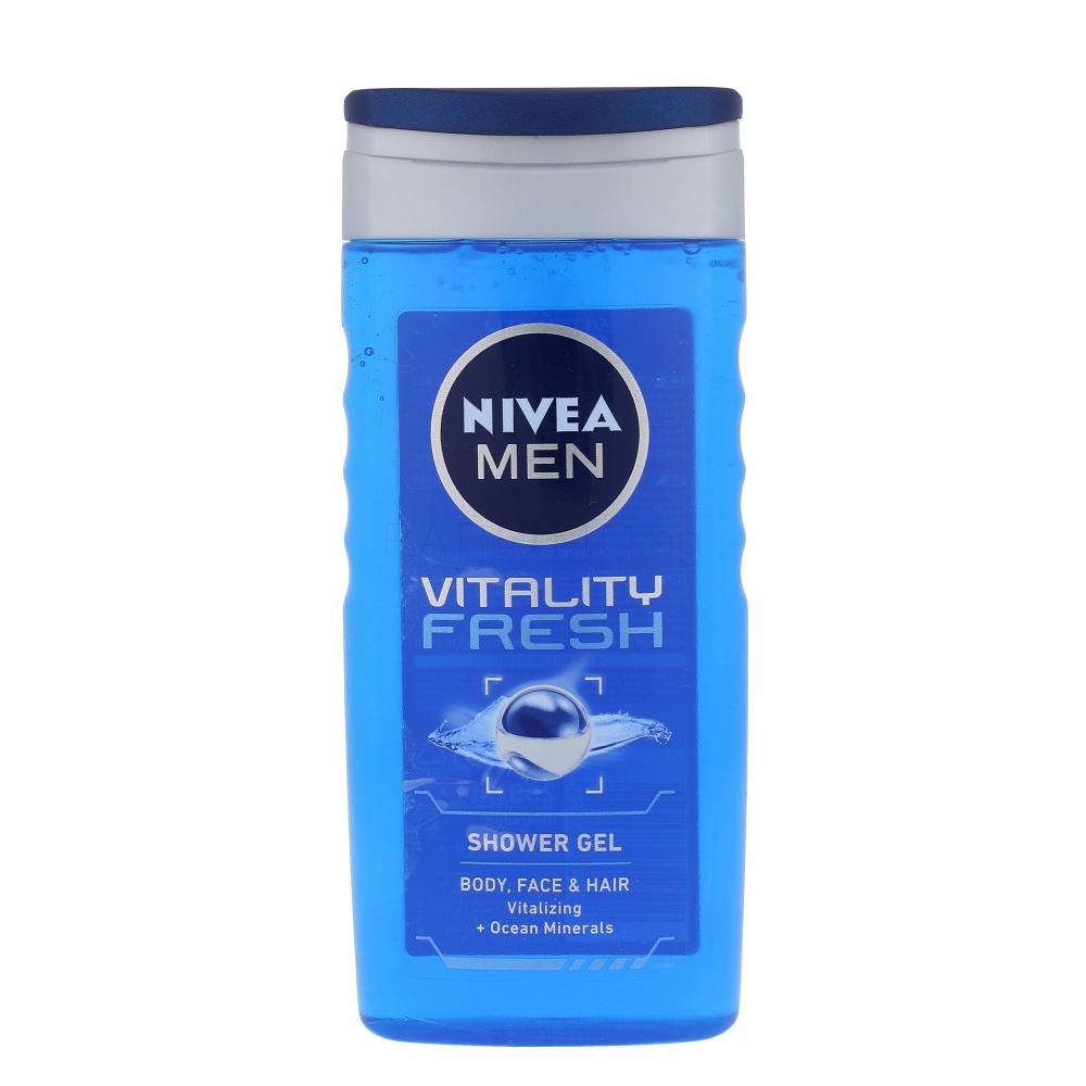 Nivea Men Vitality Fresh Душ гел за мъже 250 ml | Parfimo.bg