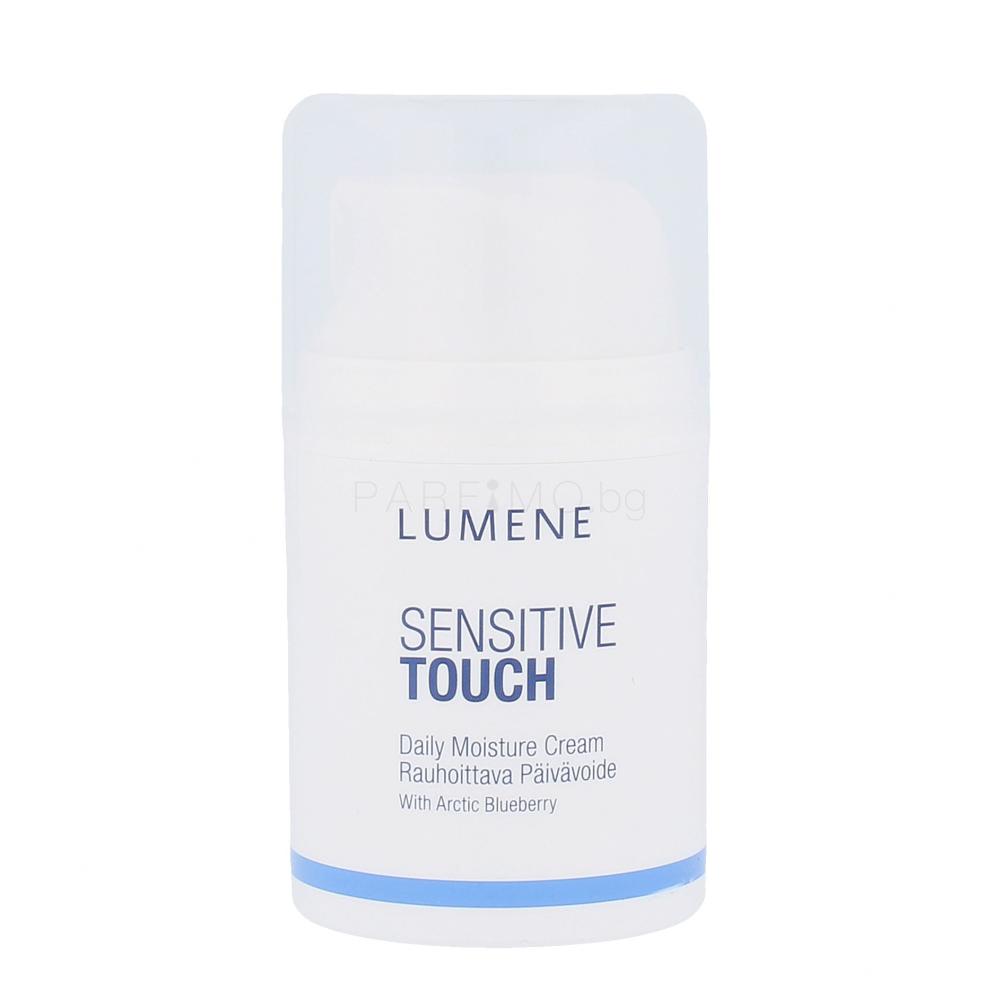 Lumene Sensitive Touch Daily Moisture Дневни кремове за лице за жени ...