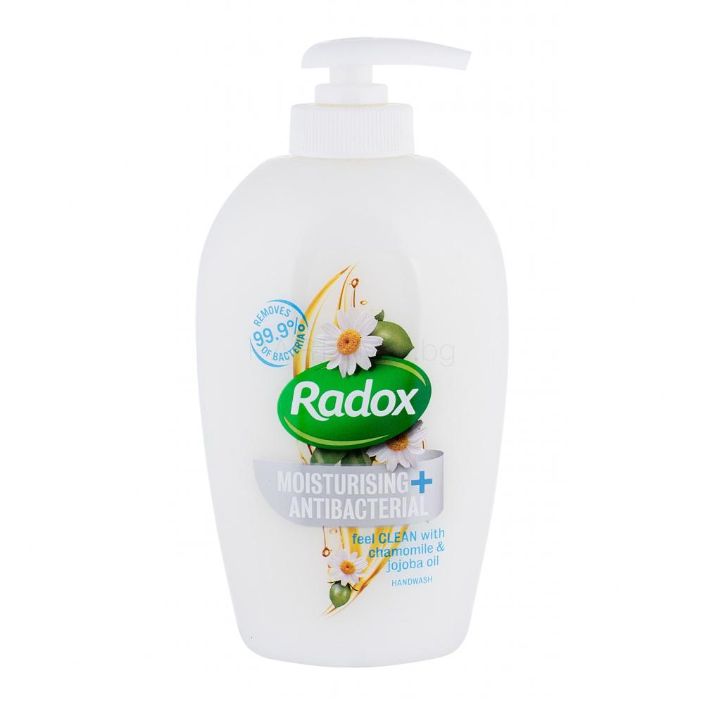 Radox Moisturising + Antibacterial Handwash Chamomile Течен сапун 250 ...