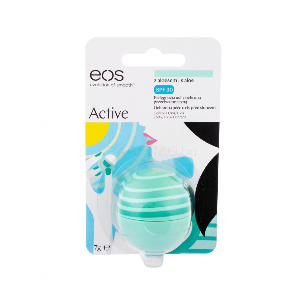 EOS Active SPF30 Балсам за устни за жени 7 g Нюанс Aloe | Parfimo.bg