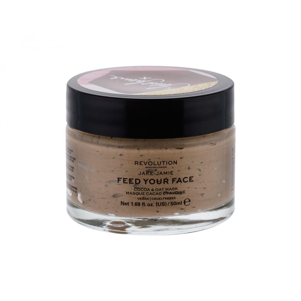 Revolution Skincare X Jake-Jamie Cocoa & Oat Feed Your Face Маска за ...