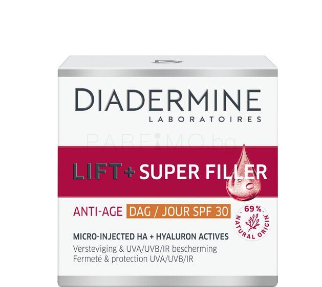 Diadermine Lift+ Super Filler Anti-Age Day Cream SPF30 Дневен крем за ...